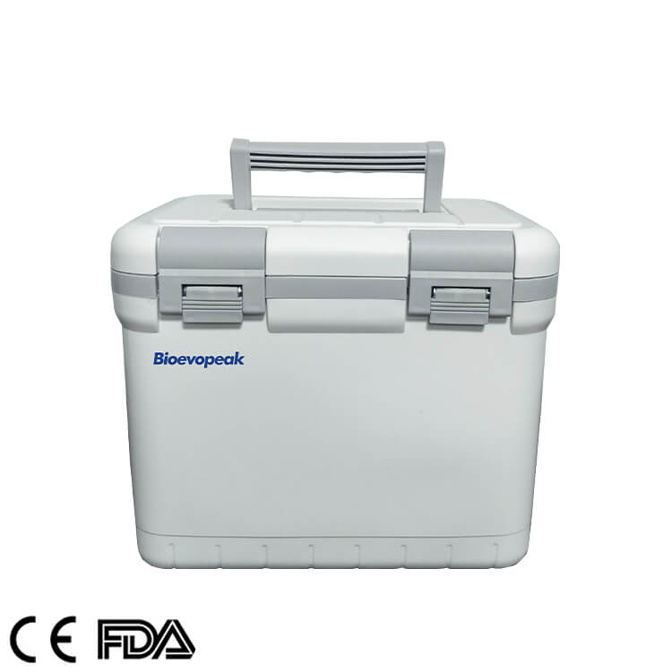 Medical Cooler Box with 4 Ice Packs, CLR-12 - Bioevopeak